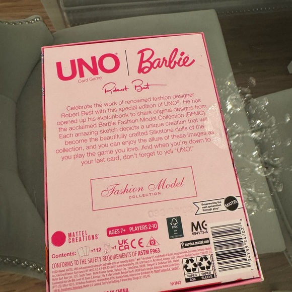 Barbie | Accents | Rare Uno Barbie Card Game New | Poshmark